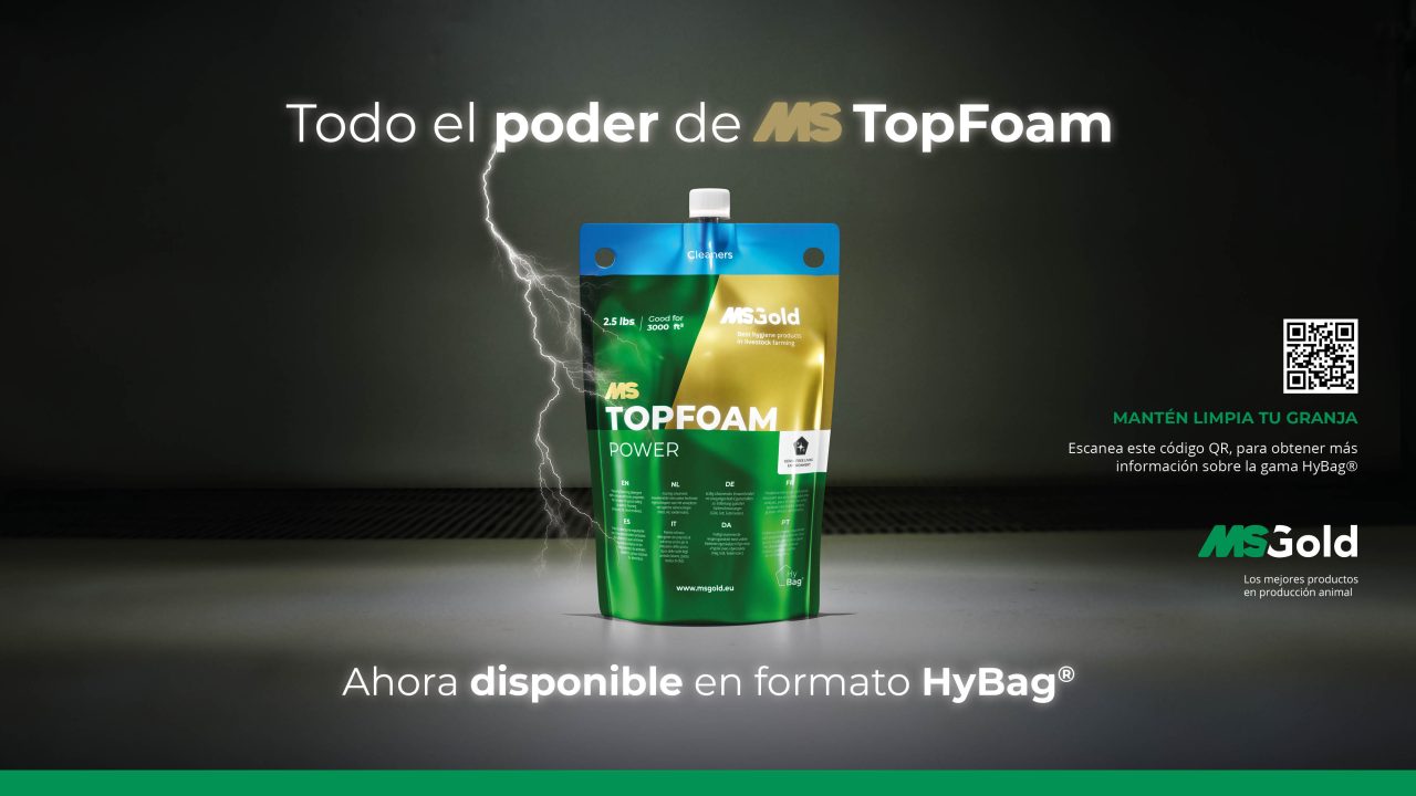 Limpieza y desinfección en granjas- Eficiencia con HyBag